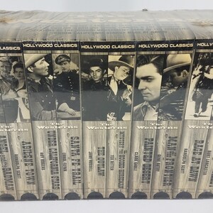 NIP the Westerns Hollywood Classics 10 VHS Box Set Madacy Music Group ...