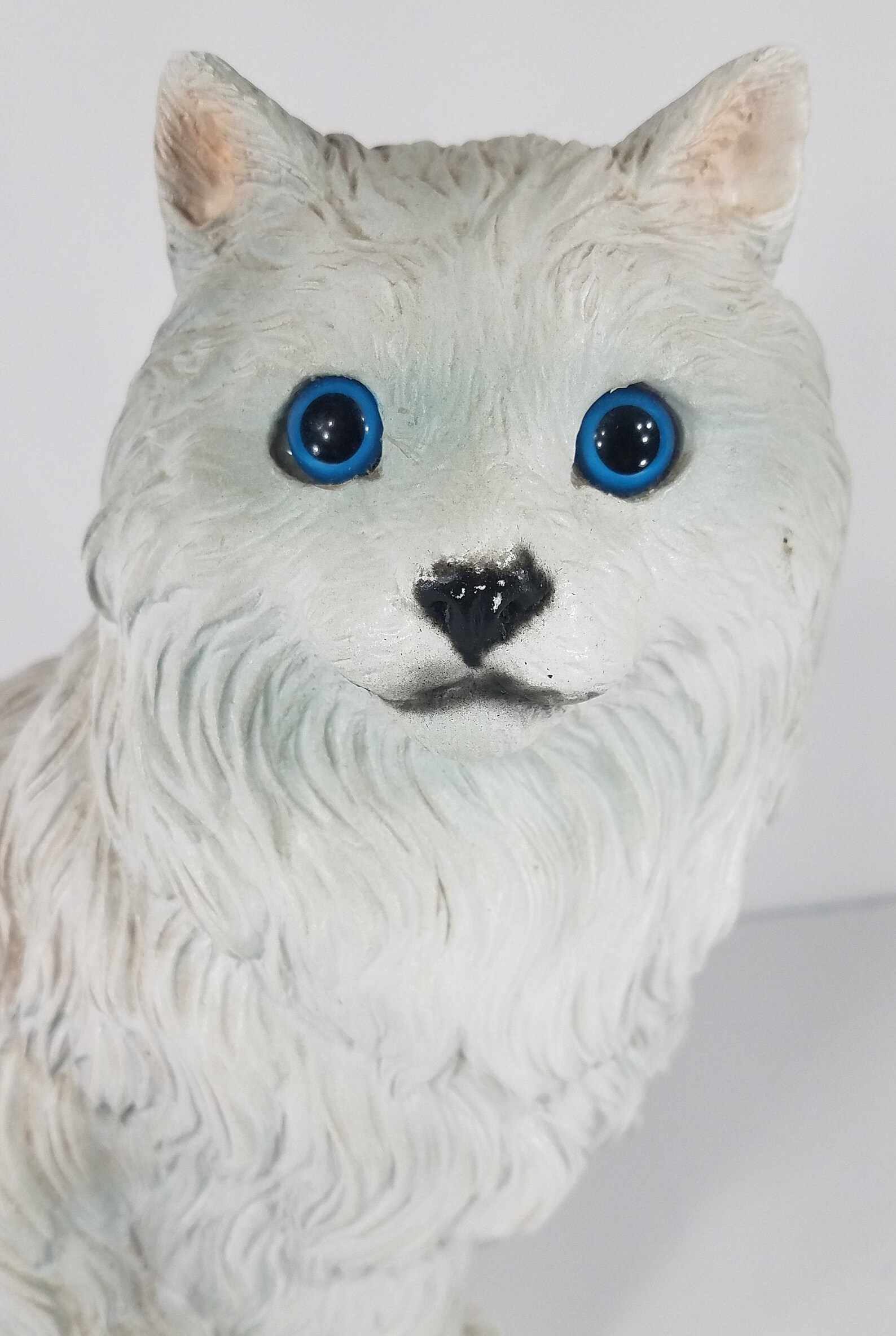 White Persian Cat 12 Inch Statue Figurine Universal Statuary - Etsy