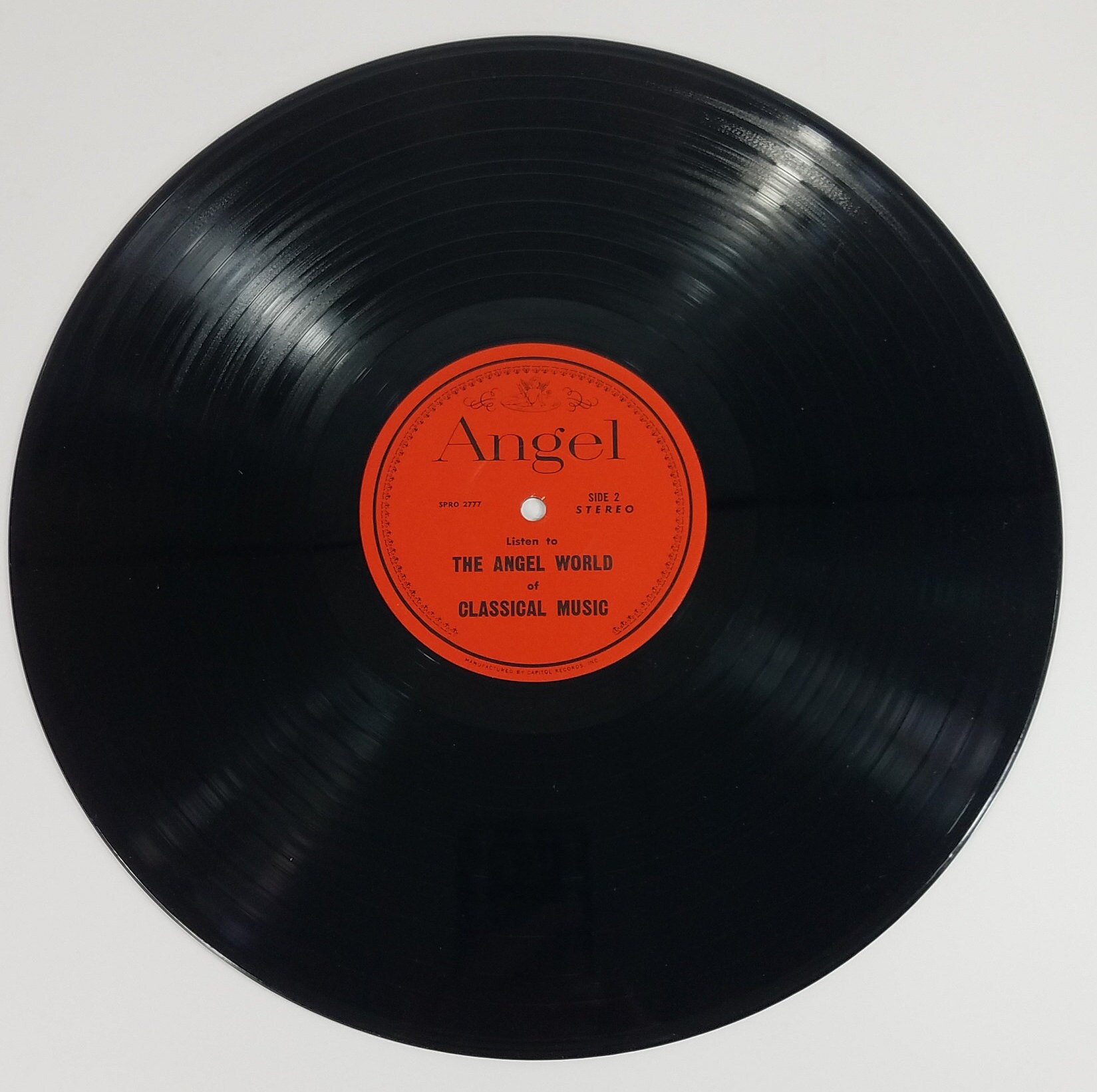 Listen To Angel World Of Classical Music 20 Exerpts Promo LP | Etsy