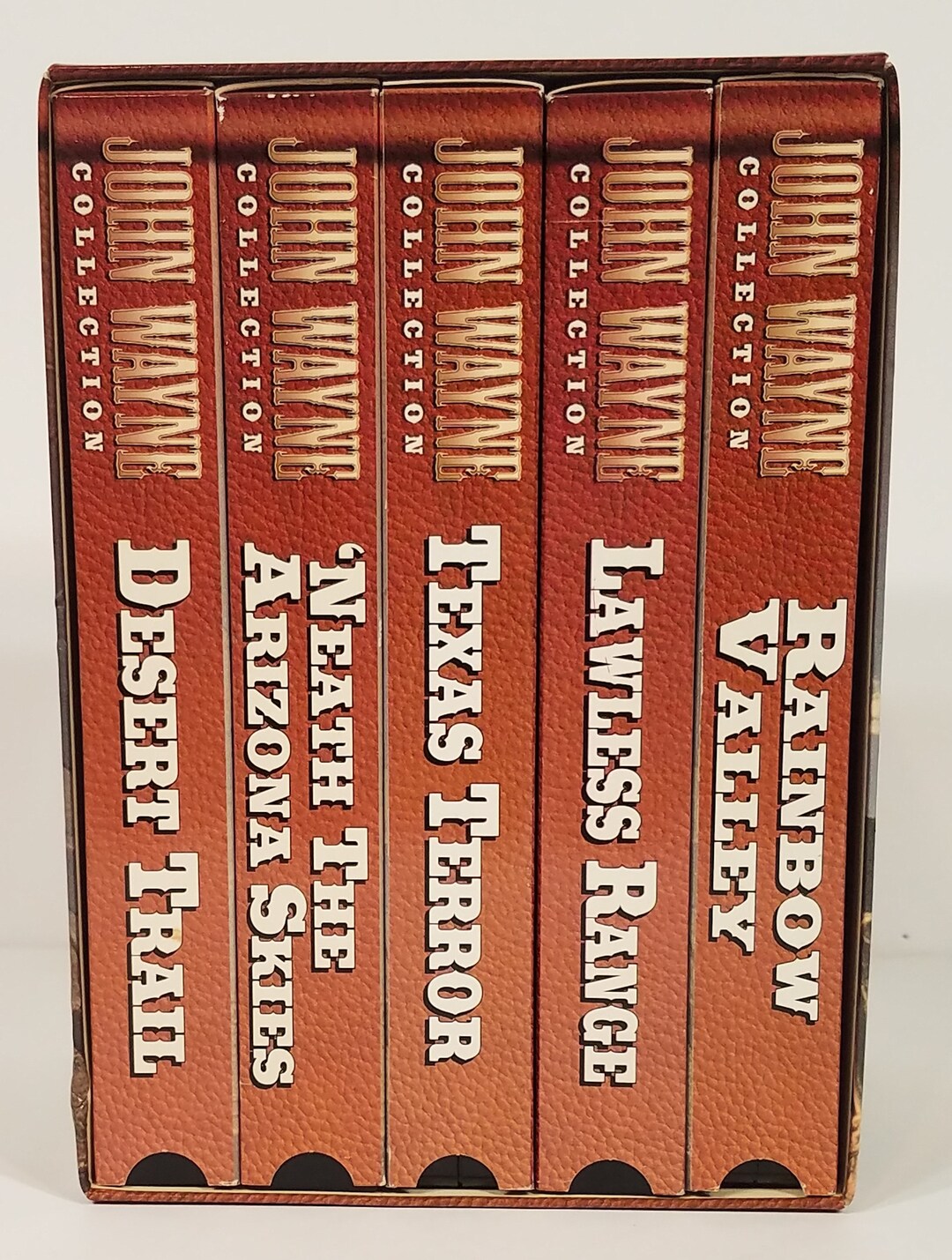 John Wayne Collection 5-video VHS Boxed Set - Etsy