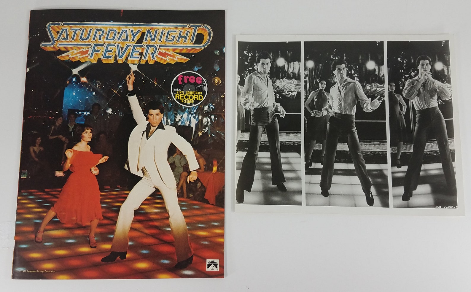 Saturday Night Fever Collectible Magazine W/ Soundtrack & Original ...