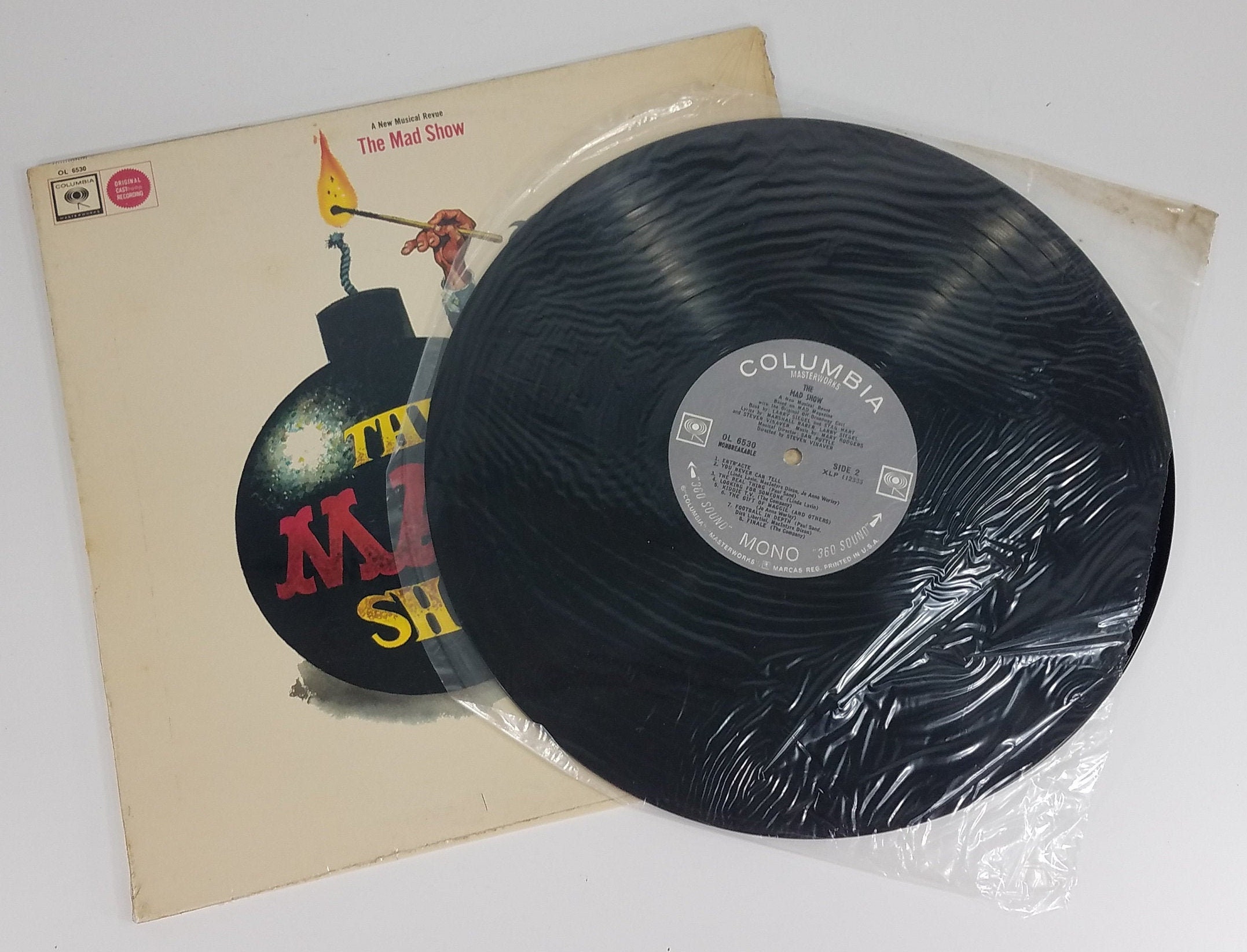 The Mad Show A New Musical Revue Based on MAD Magazine LP Vinyl Record ...