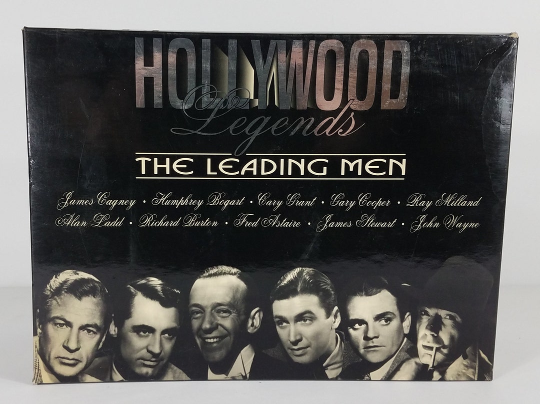 Hollywood Legends the Leading Men 10 VHS Box Set Madacy Music Group ...