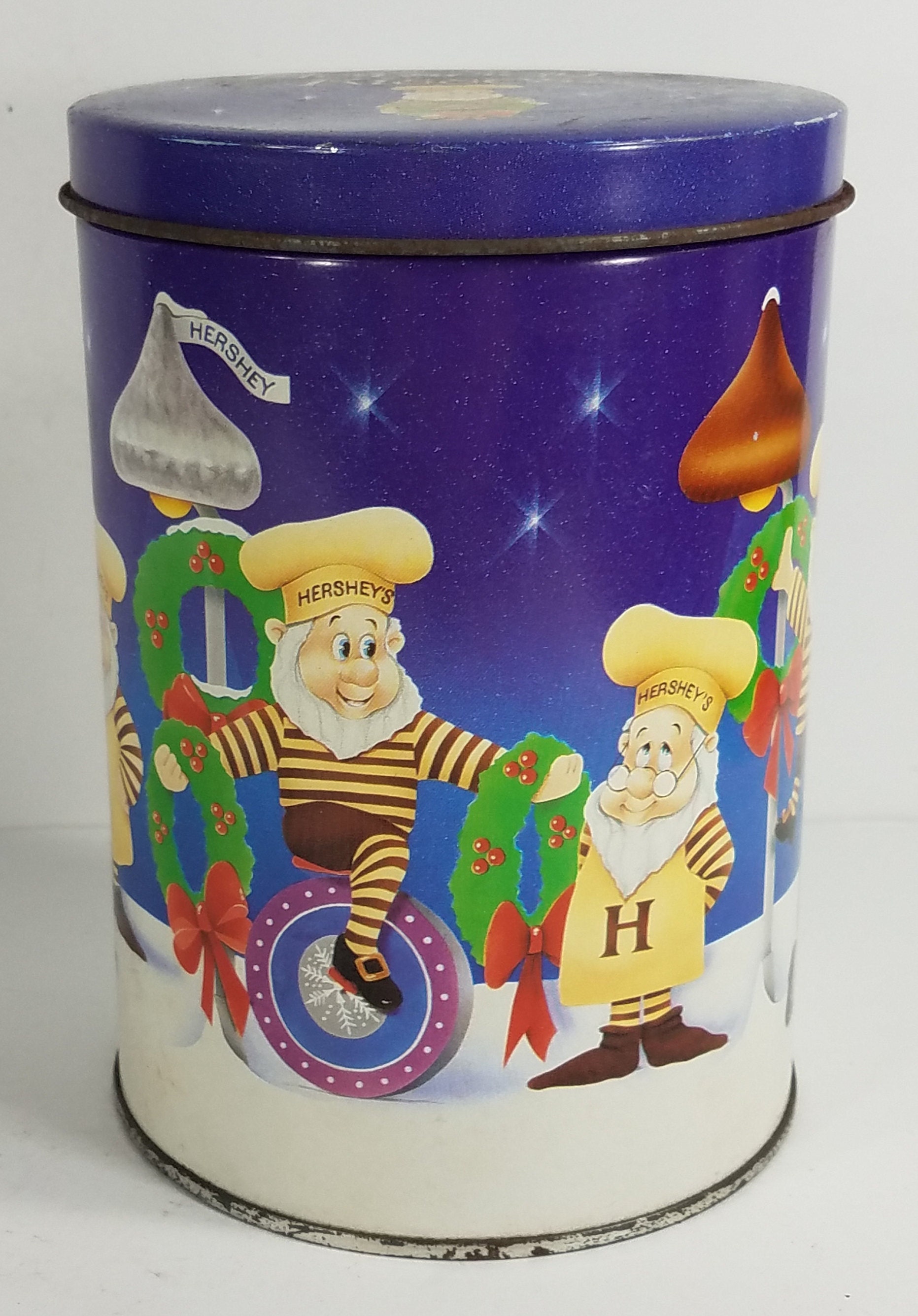 Vintage Hershey's Classic Series Canister #5 Metal 6 Inch Collectible ...
