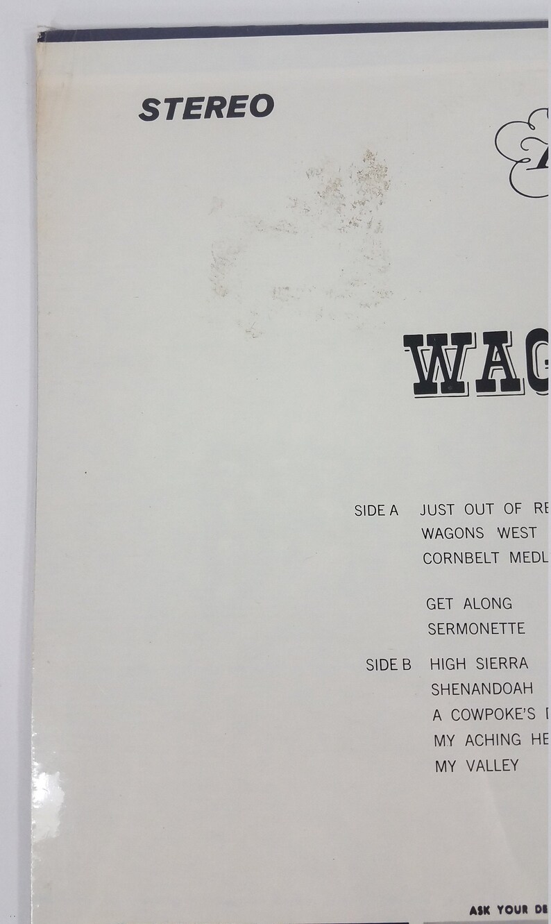 NIP 101 Strings Wagons West S-5243 Alshire Records Vinyl LP Sealed - Etsy