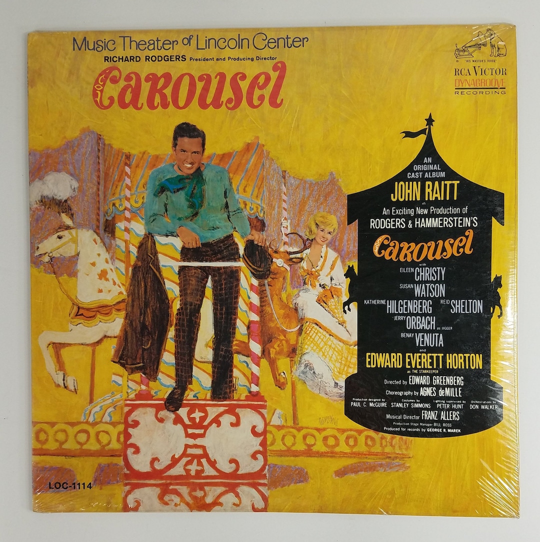 NIP Rodgers & Hammerstein Carousel Soundtrack Vinyl Record LOC-1114 ...