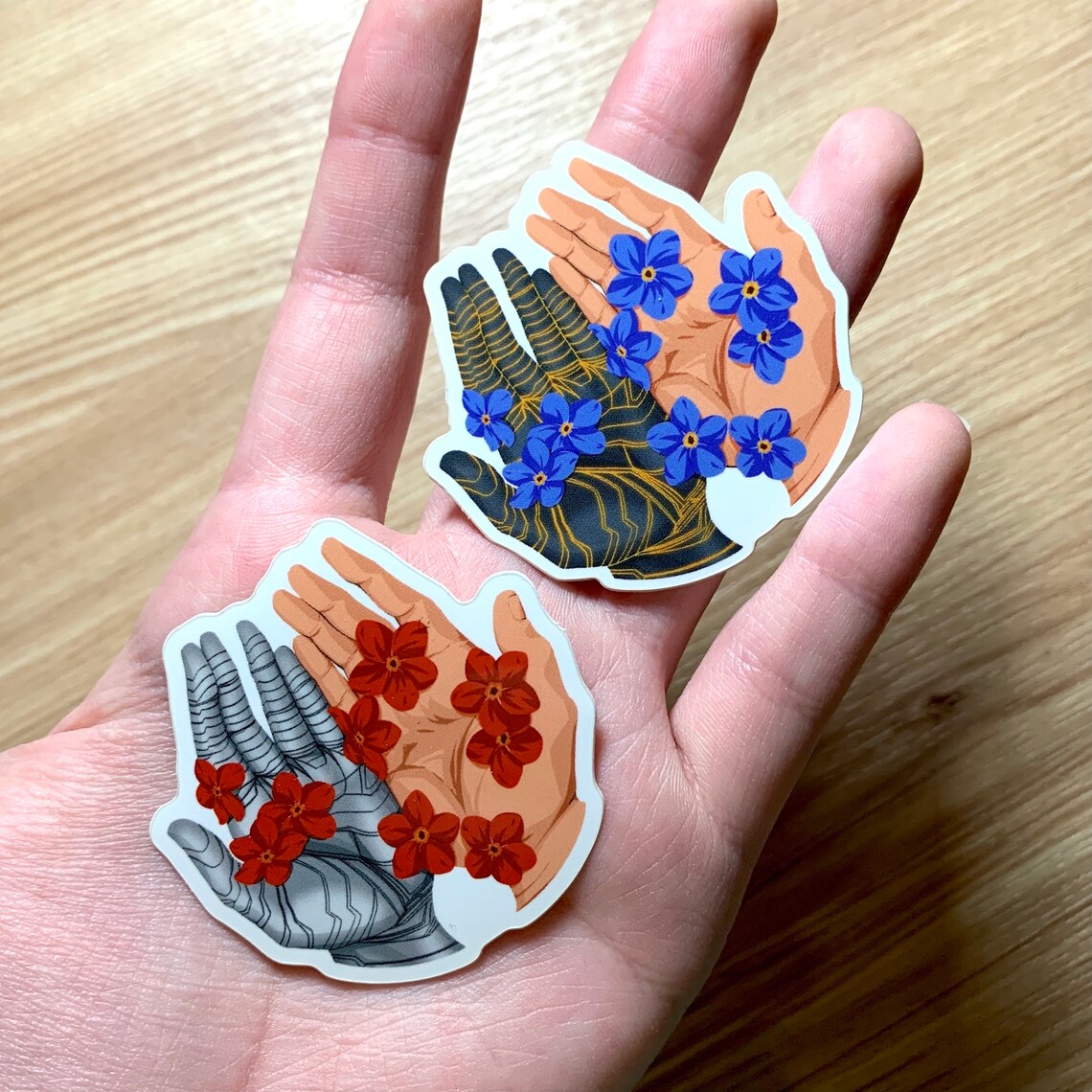 Vinyl Stickers Floral Bucky Barnes the Winter Soldier / - Etsy