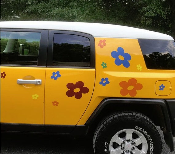 Magnetic Flowers for Cars. Flower Power. - Etsy