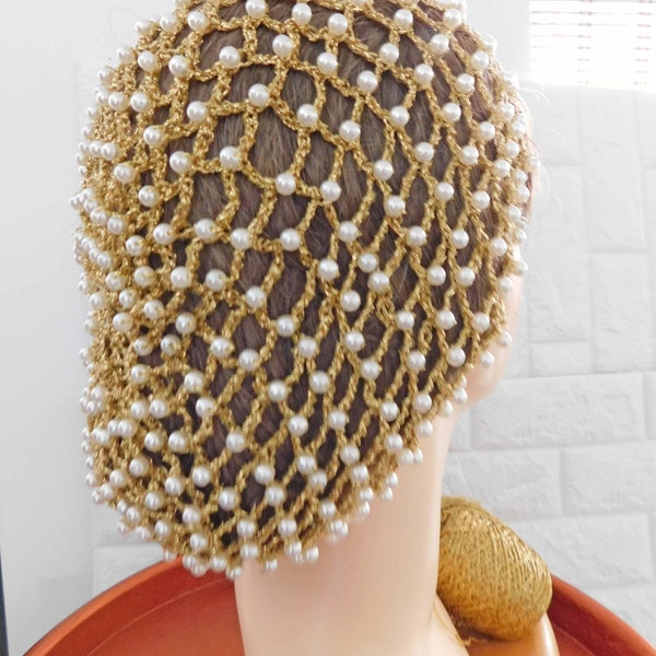 Pearl Hair Net - Etsy