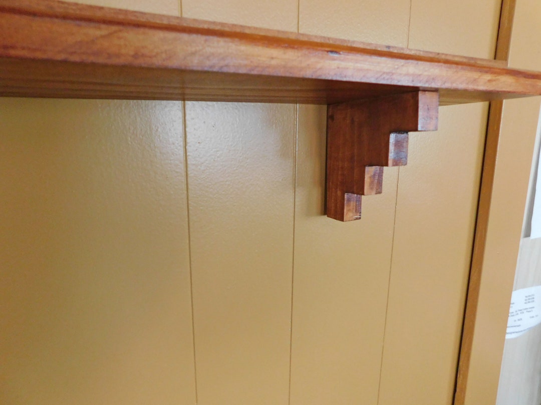 Wood Art Display Shelf . Original Art . Mosaics . Murals . Art Books 36 ...