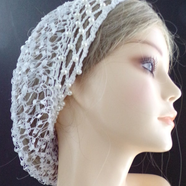 Pearl Hair Net - Etsy