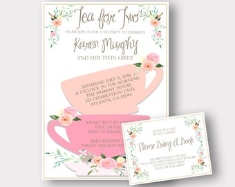 Tea party poem | Etsy