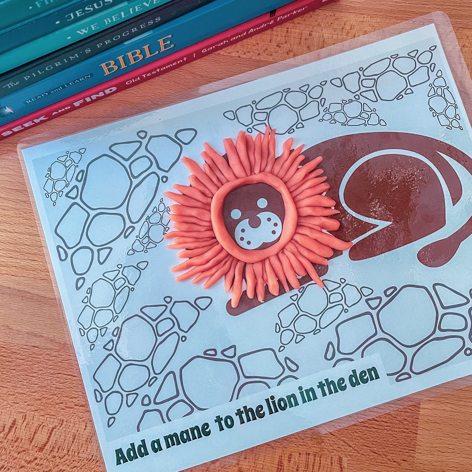 Bible Story Playdough Mats, Scripture Cards, Preschool (printable) - Etsy