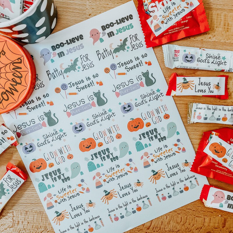 Candy Tags - Etsy