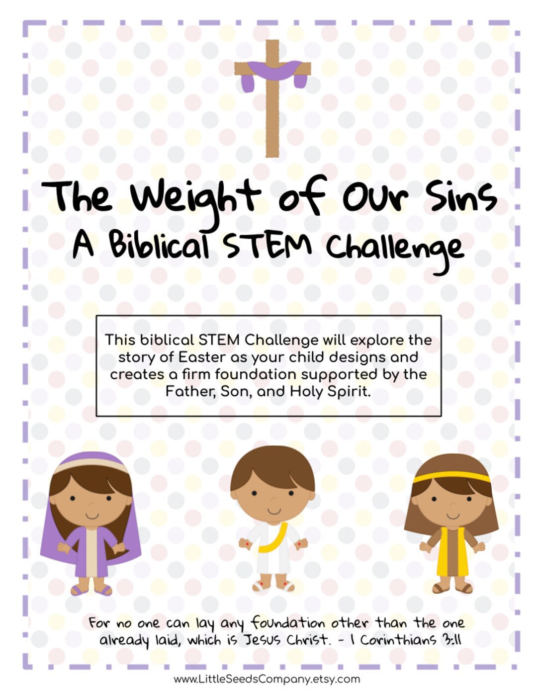 Bible Education Homeschooling Easter Church Bible Play A Biblical STEM ...