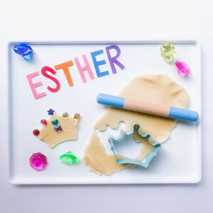 Queen Esther Play-doh Kit, Bible Play, Esther Peg Doll, Princess ...