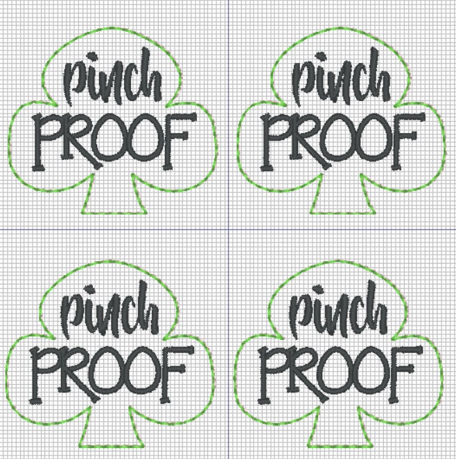 INSTANT DOWNLOAD Pinch Proof Embroidery Design File Clip Cover | Etsy