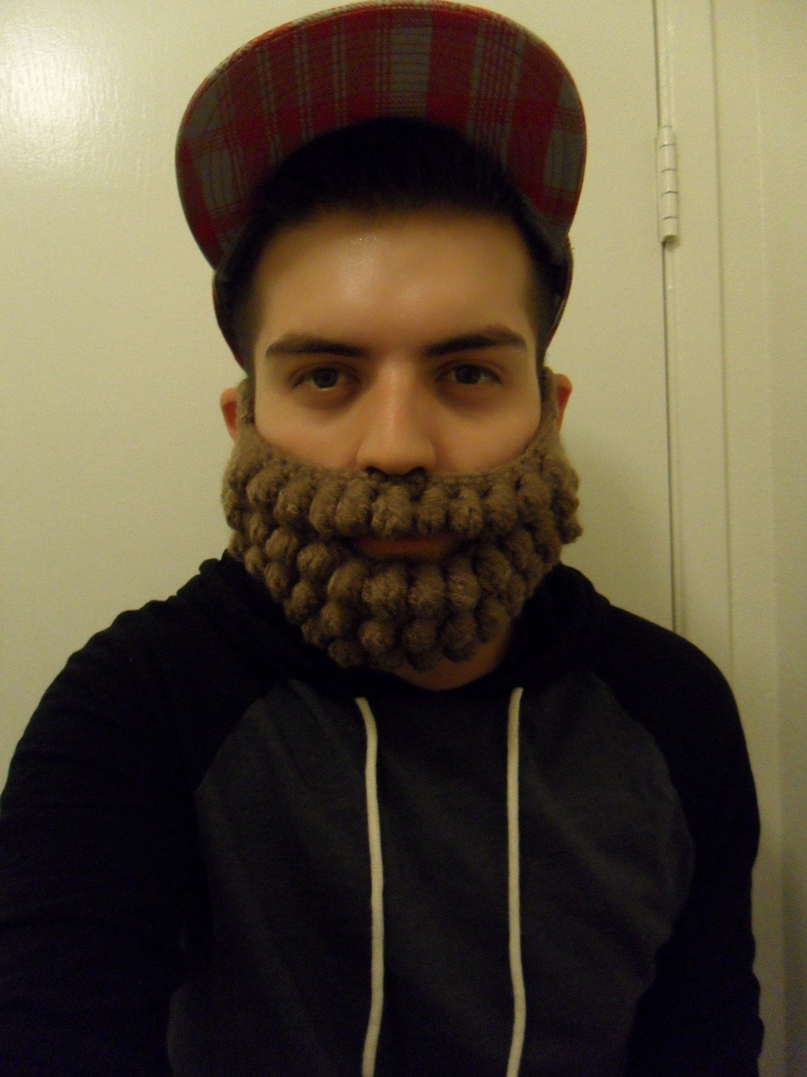 Faux Beard Face Cozy - Etsy