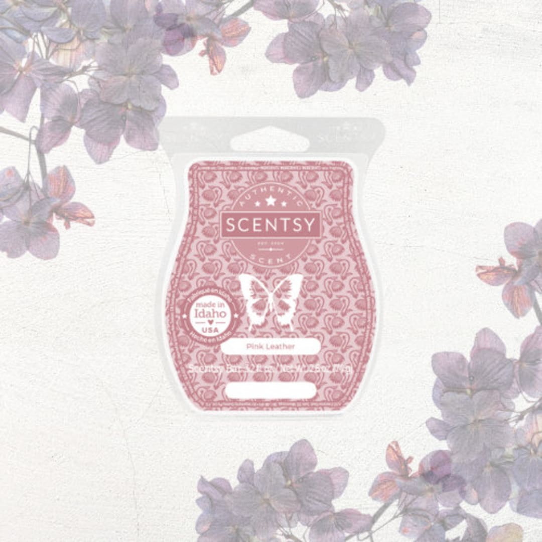 Pink Leather Wax Bar Scentsy RETIRED - Etsy