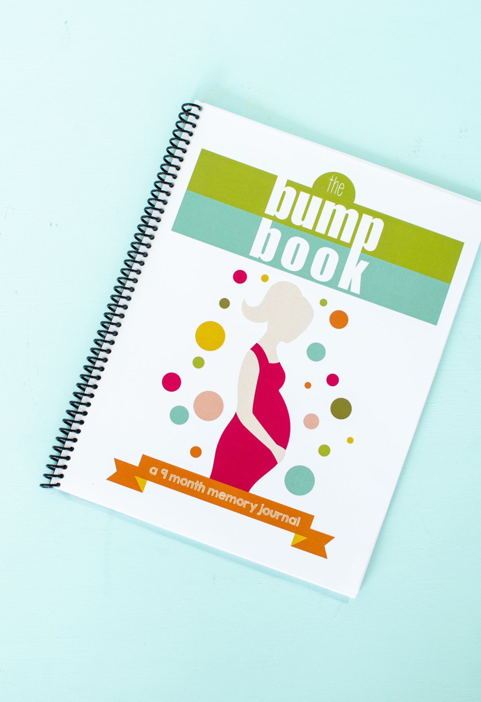 The Bump Book - a 9 Month Pregnancy Journal - Etsy