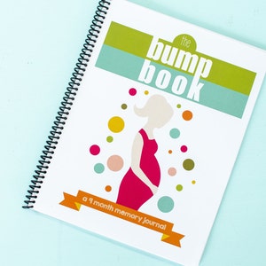 The Bump Book - a 9 Month Pregnancy Journal - Etsy