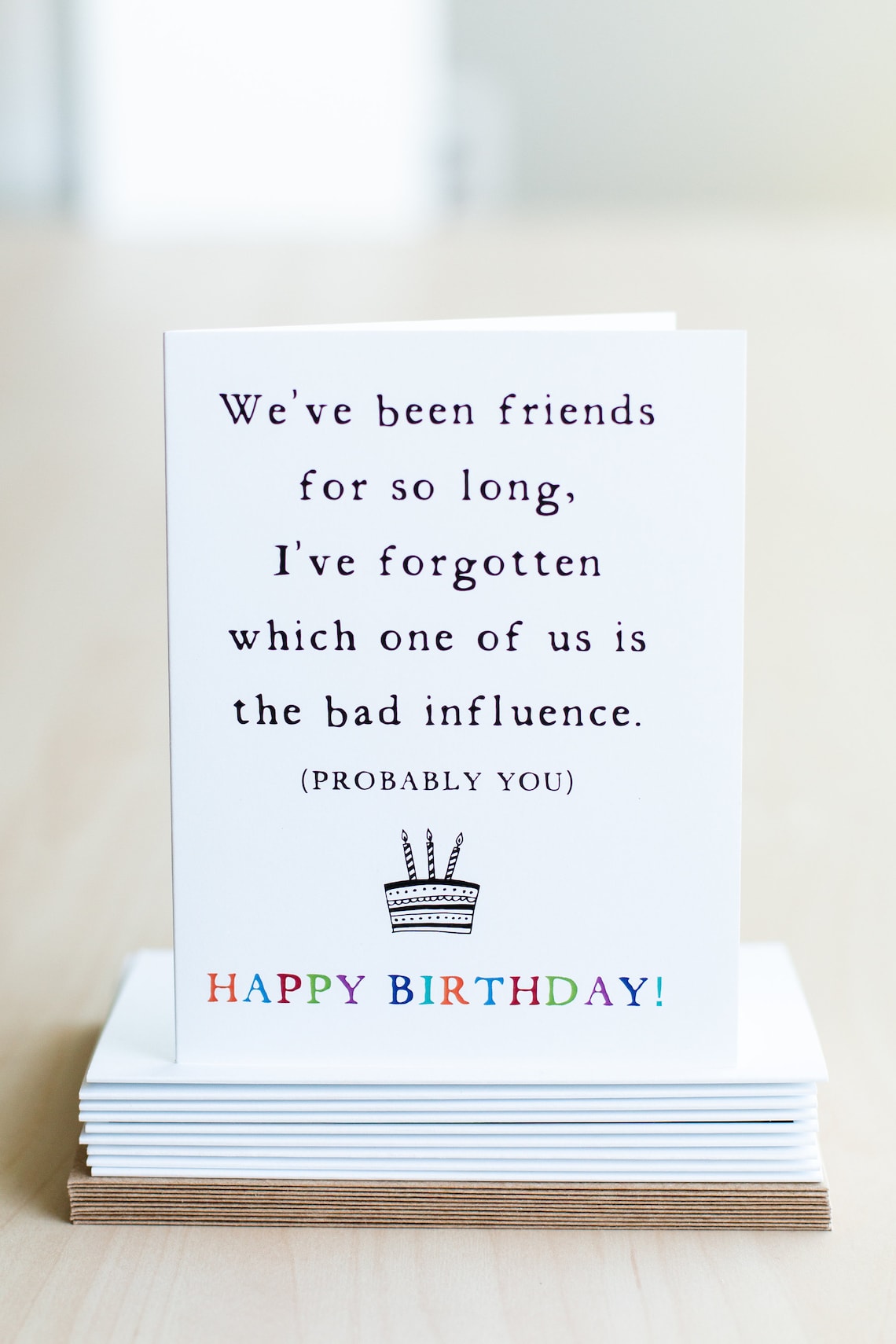 Sarcastic Greeting Cards // Includes Envelopes - Etsy