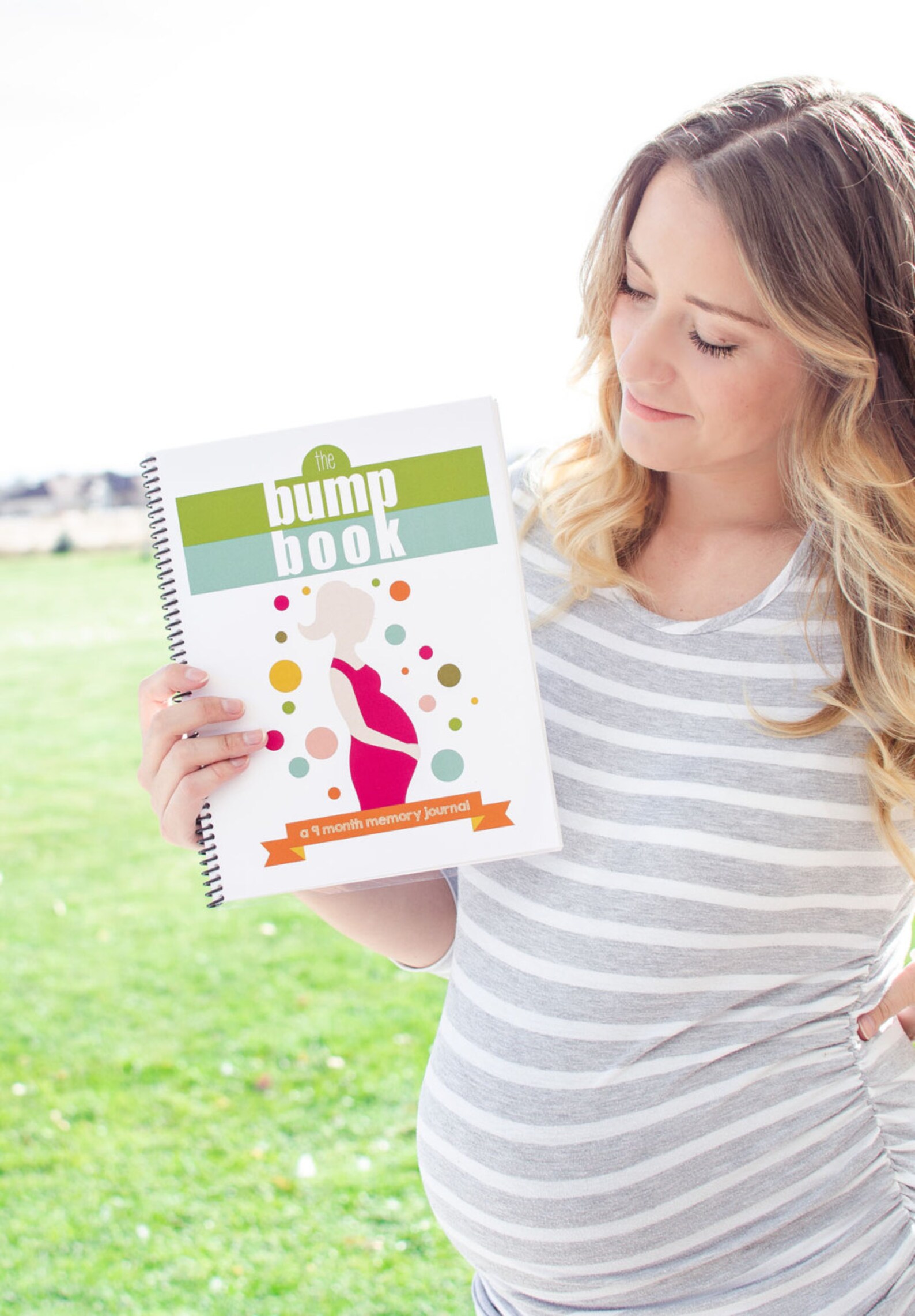 The Bump Book - a 9 Month Pregnancy Journal - Etsy