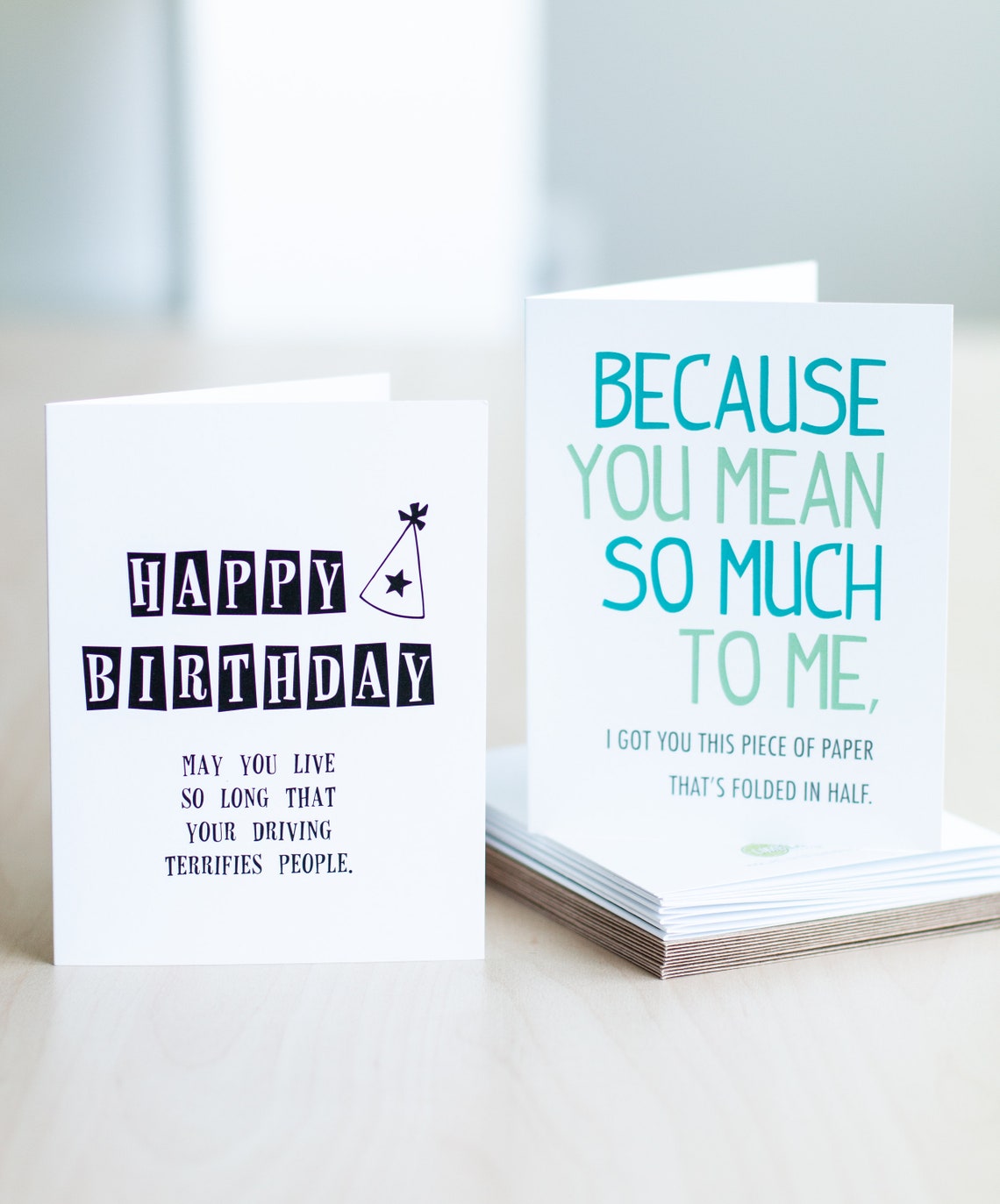 Sarcastic Greeting Cards // Includes Envelopes - Etsy