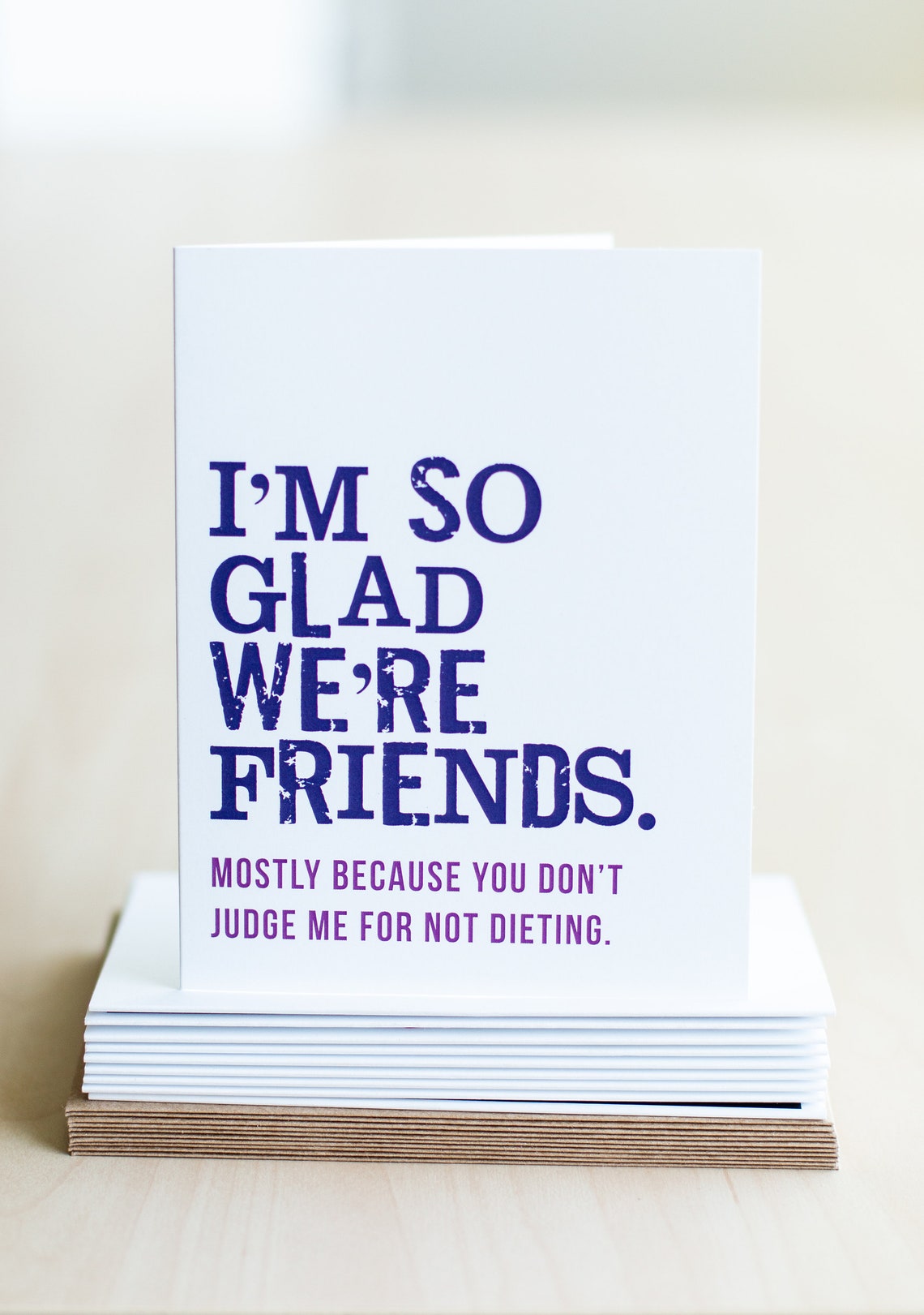 Sarcastic Greeting Cards // Includes Envelopes - Etsy