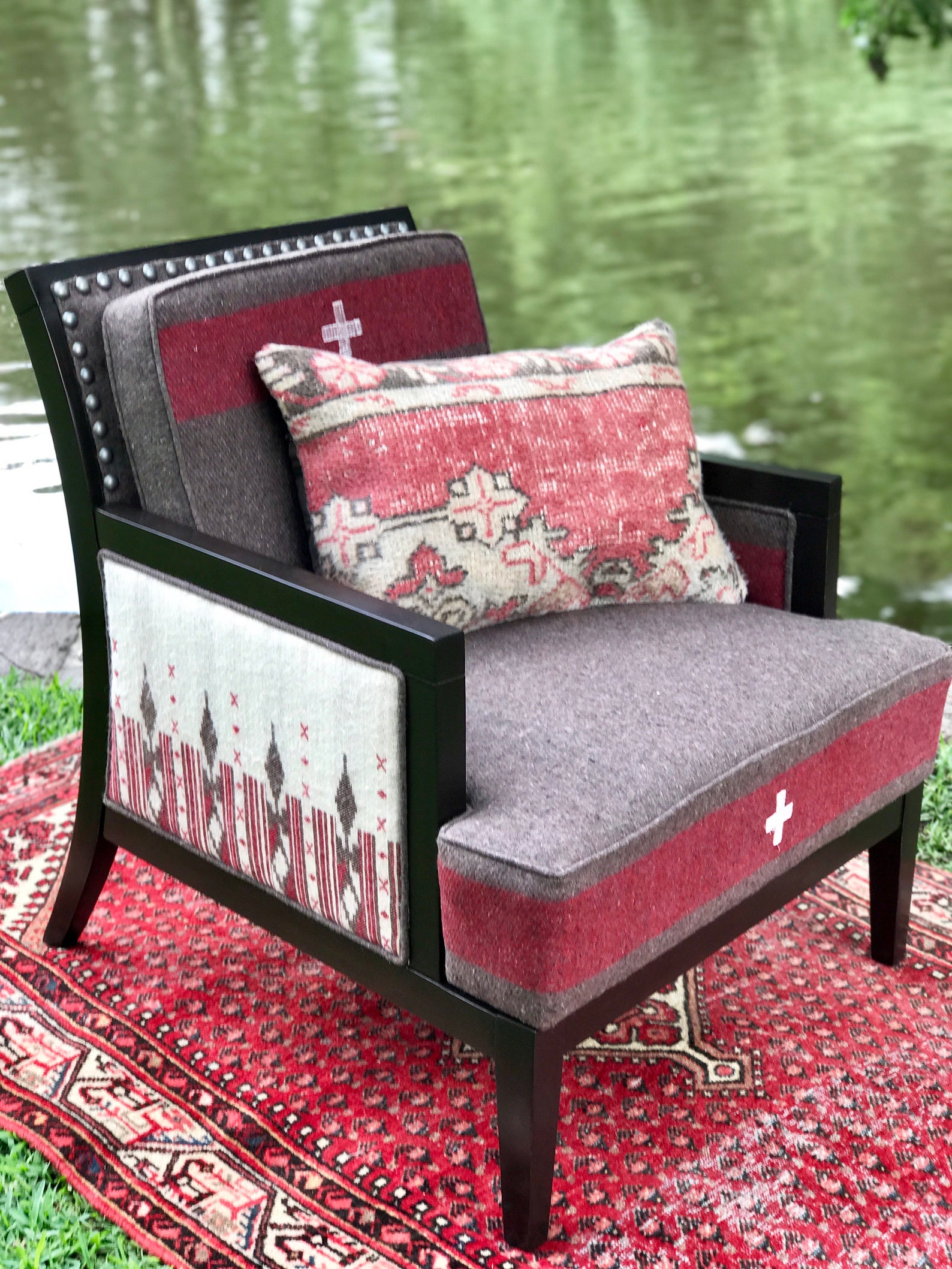 Sold! Modern Rustic Swiss Army Chair - Etsy