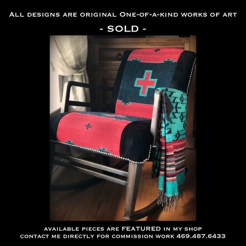 Restored Western Rustic Rocking Chair SOLD - Etsy