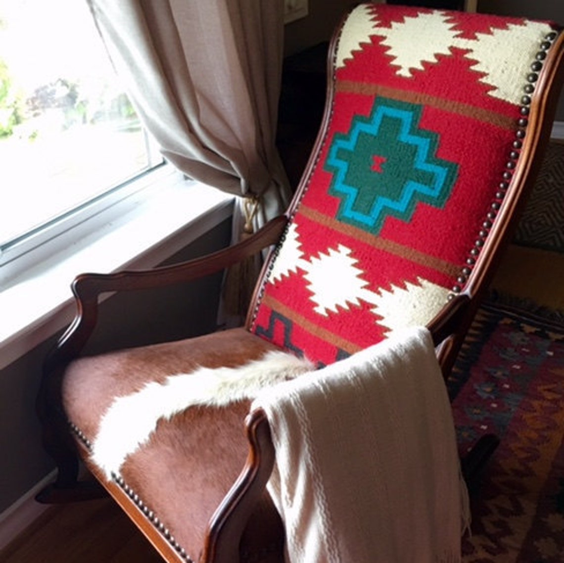 Restored Western Rustic Rocking Chair SOLD! - Etsy