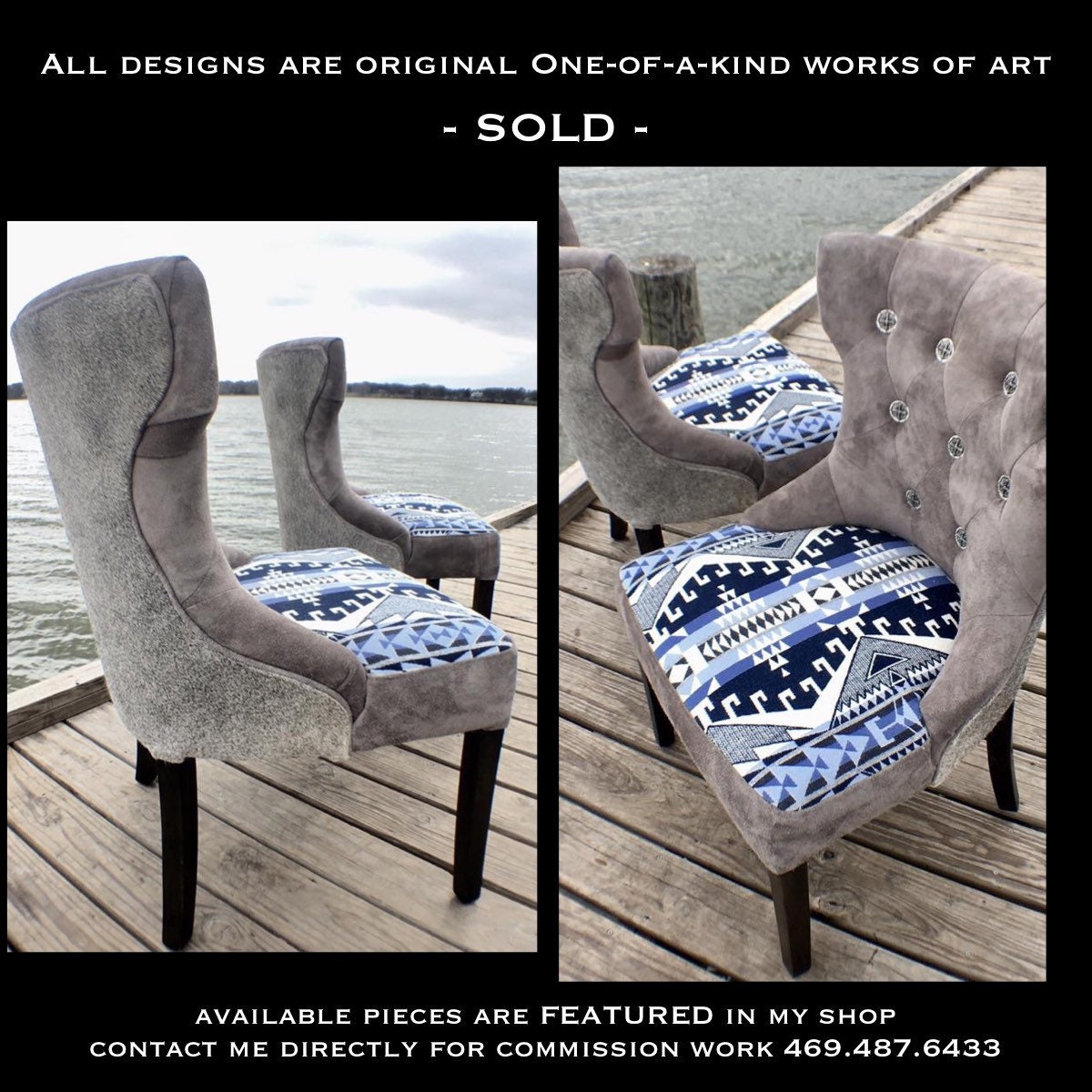 Modern Rustic Dinning Chairs - Etsy