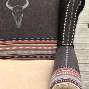 Western Cowhide Rocking Chair SOLD! - Etsy