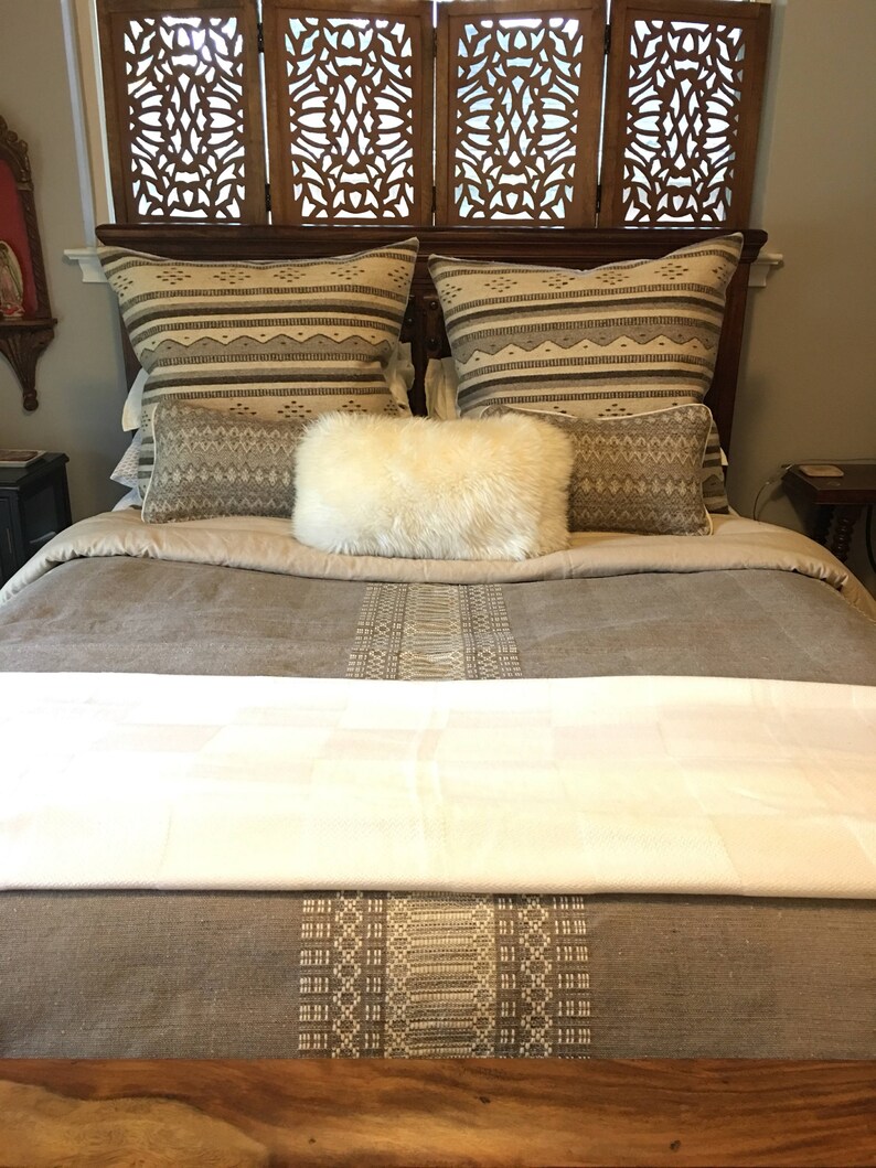 Sold! Custom Western Rustic Bedding, Neutral Colors - Etsy