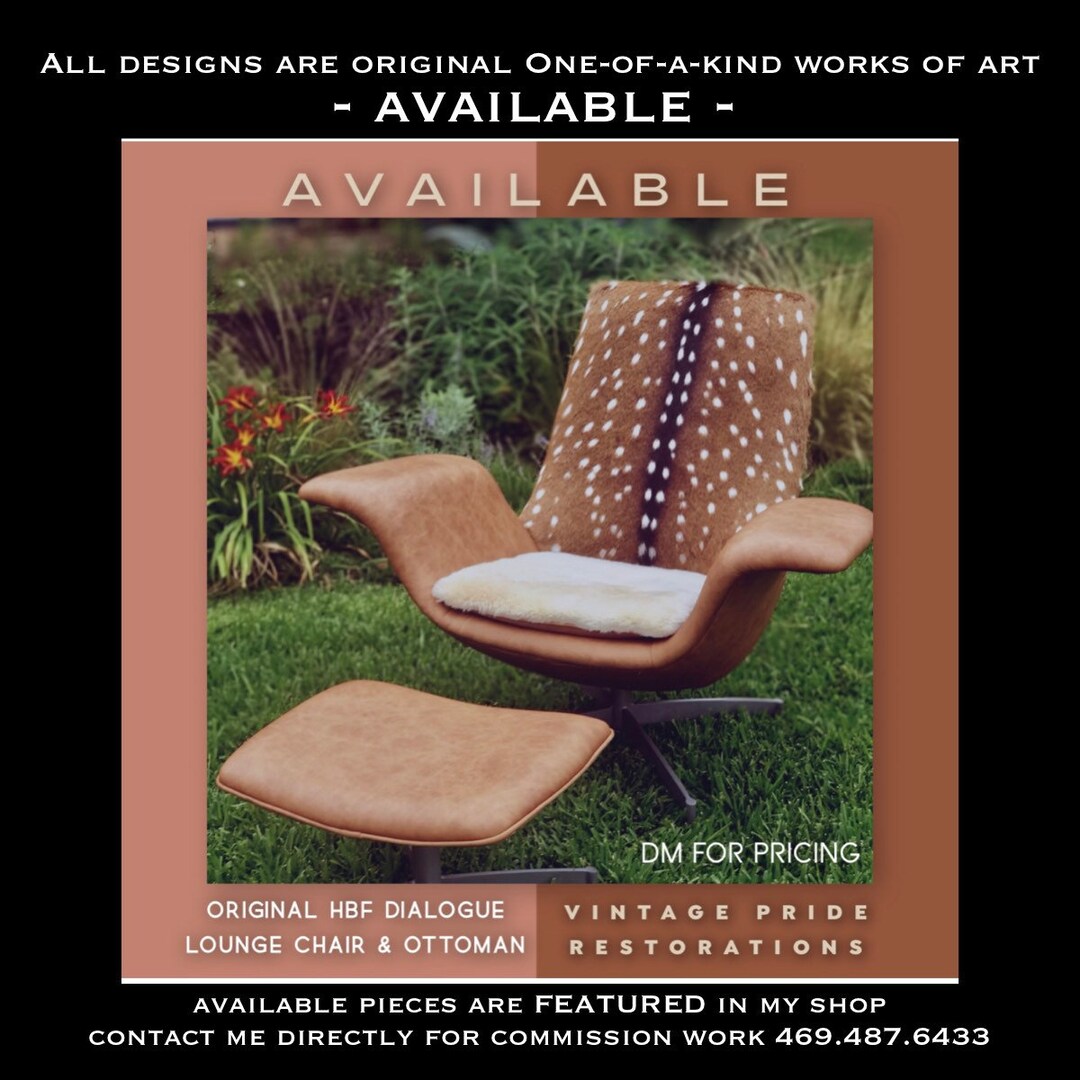 Mid Century Modern Rustic Chair- SOLD! This is No Longer Available - Etsy