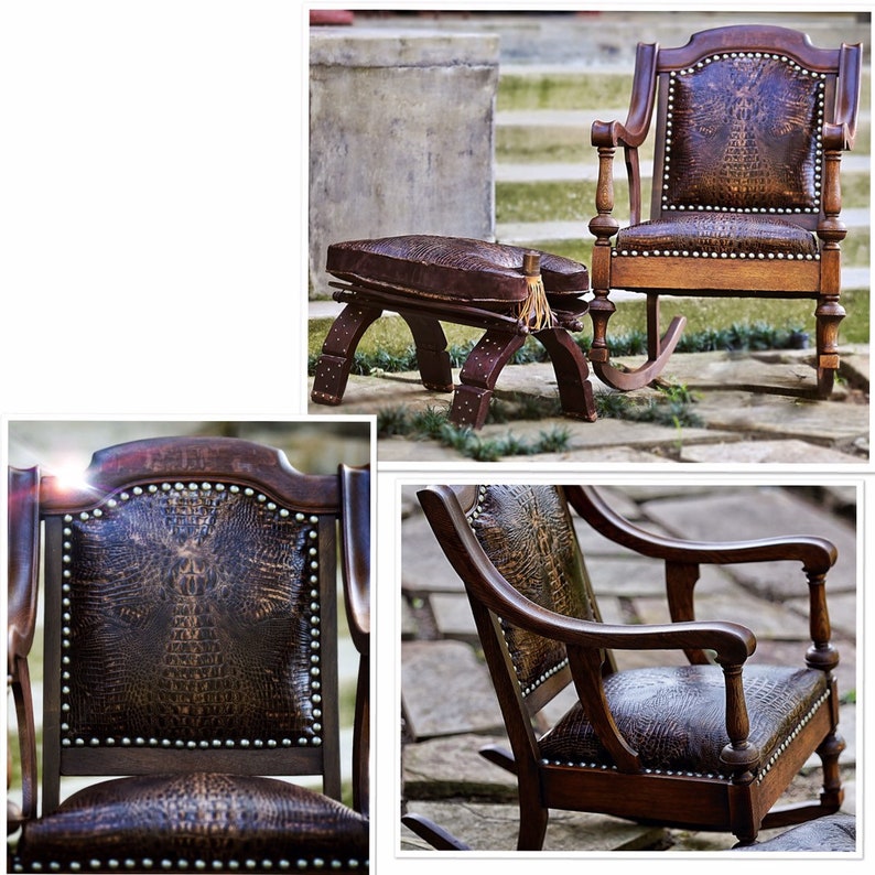 Sold! Restored Western Rocking Chair - Etsy