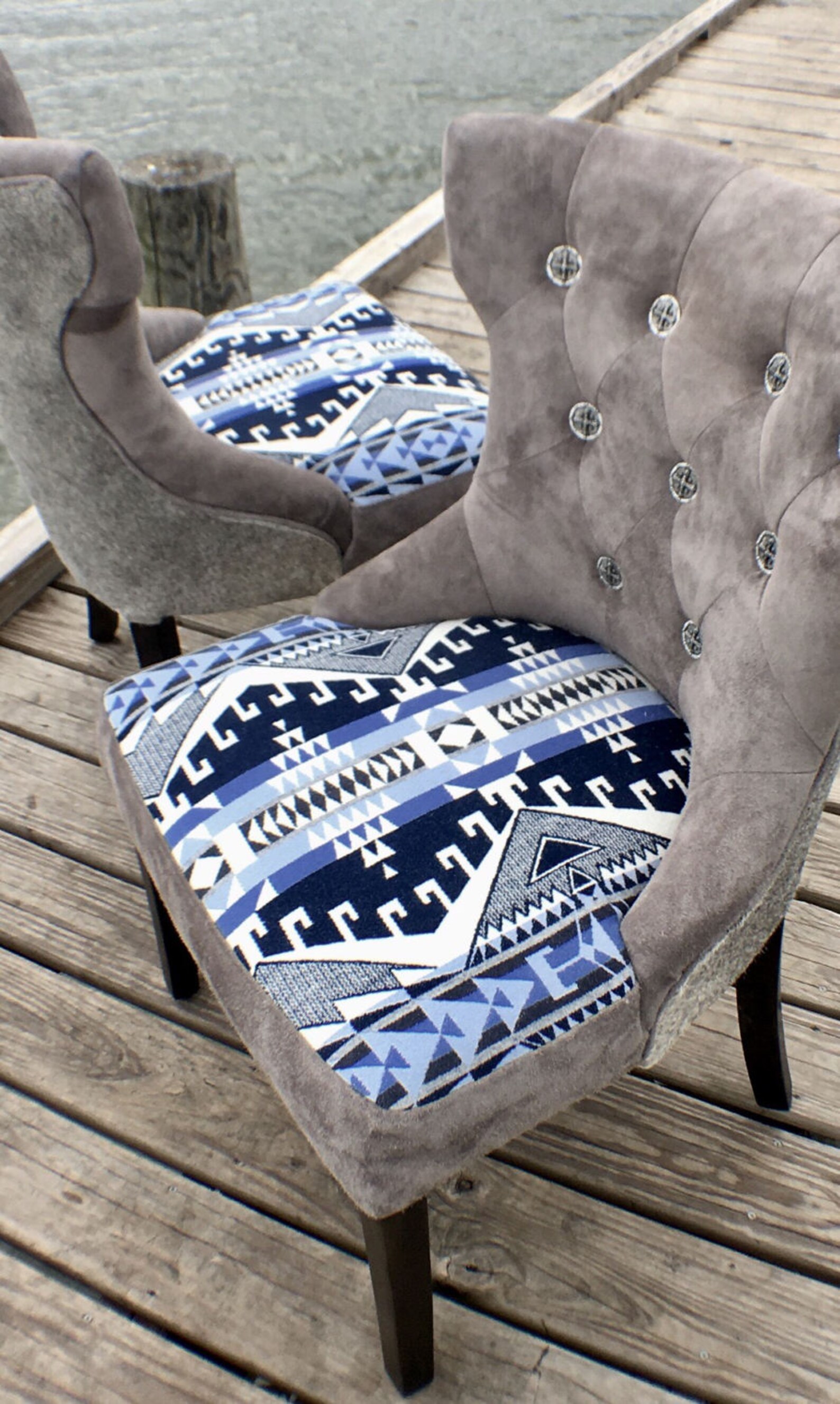 Modern Rustic Dinning Chairs - Etsy