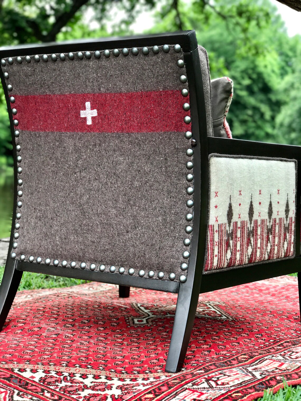 Sold! Modern Rustic Swiss Army Chair - Etsy