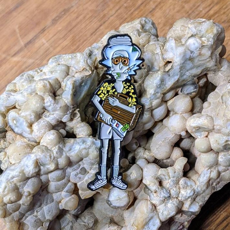 Rick and Morty Pin - Etsy