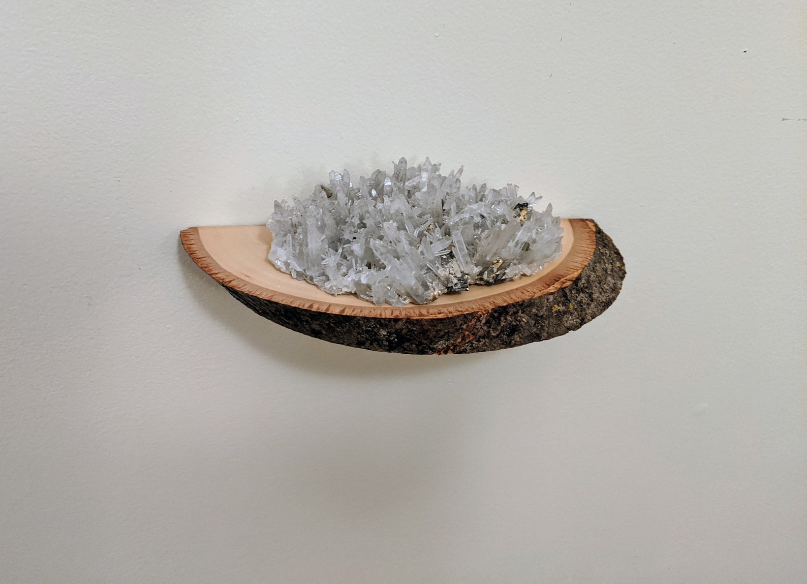 Small Nature Spirit Shelf With Live Edge | Etsy