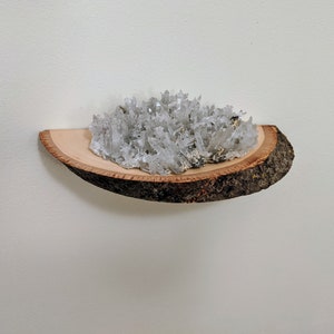 Small Nature Spirit Shelf With Live Edge - Etsy