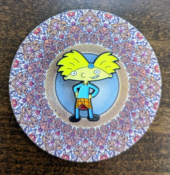 Hey Arnold Pin - Etsy