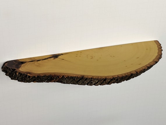 Med. Nature Spirit Shelf With Live Edge | Etsy