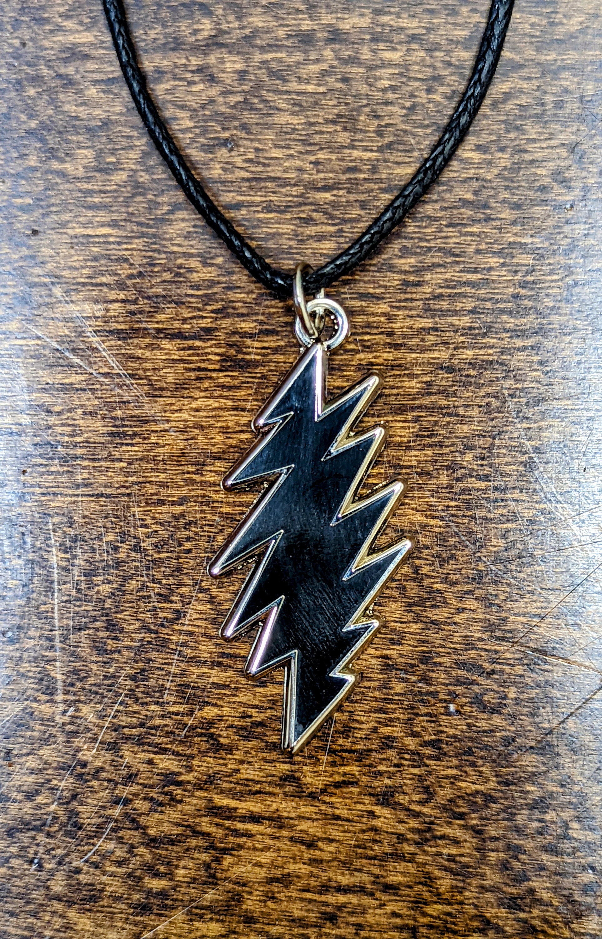Grateful Bolt Pendants Etsy
