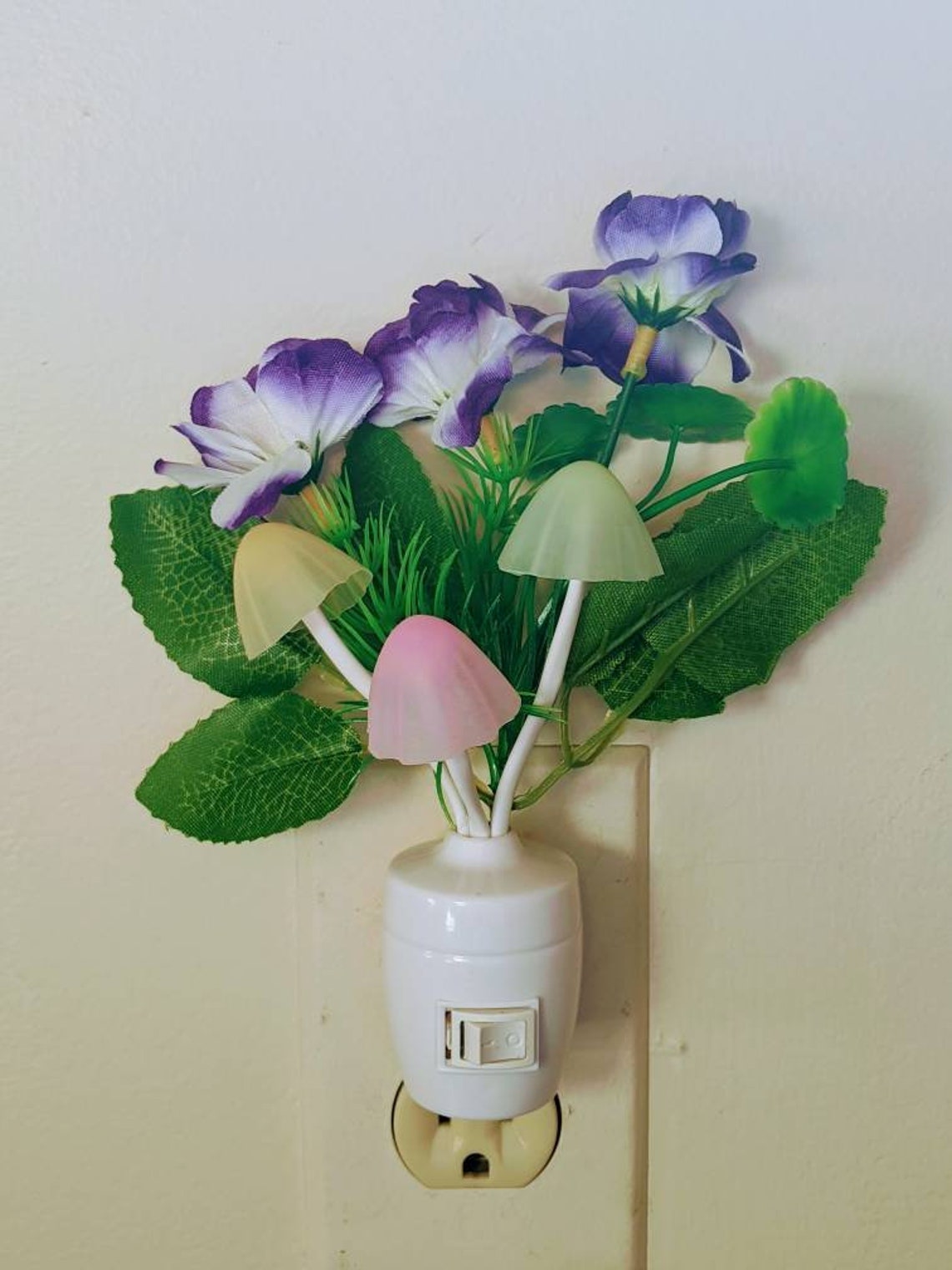 Color Changing Mushroom Night Light With On/off Switch (style 11) - Etsy