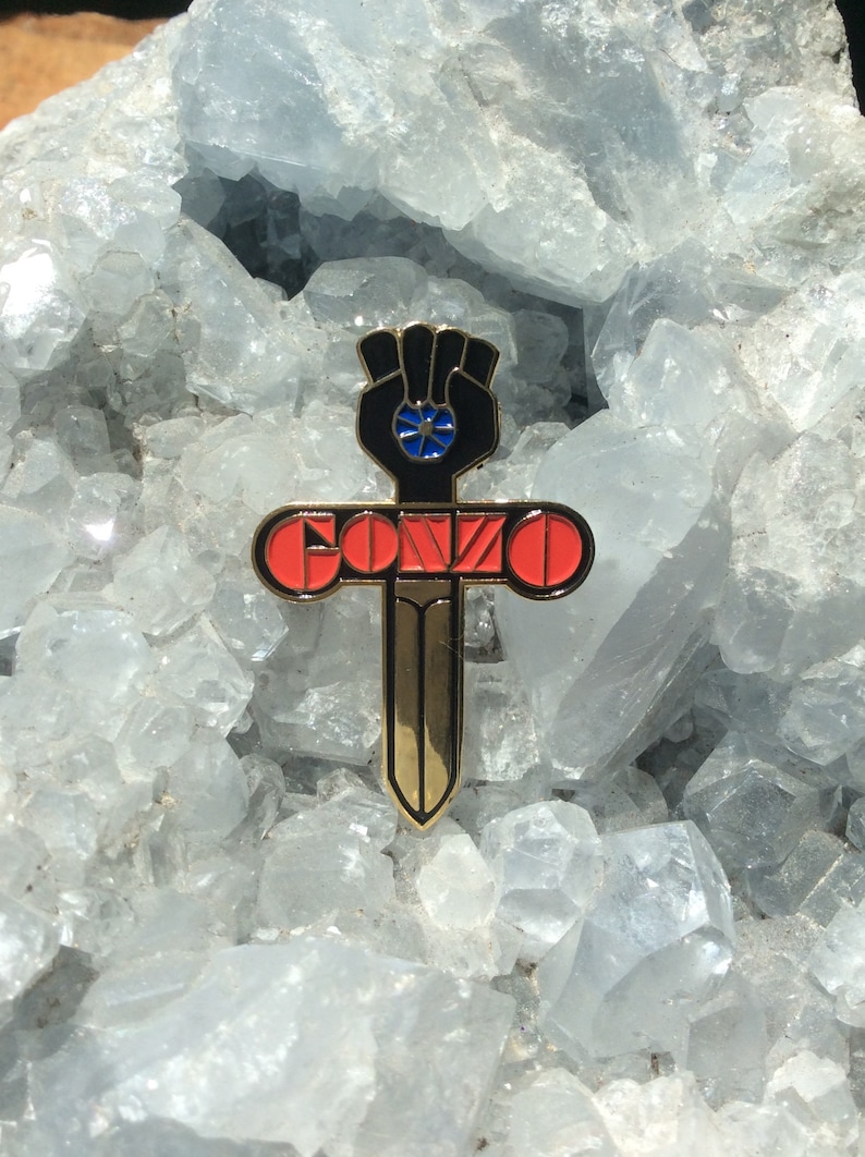 Gonzo Fist Pin - Etsy