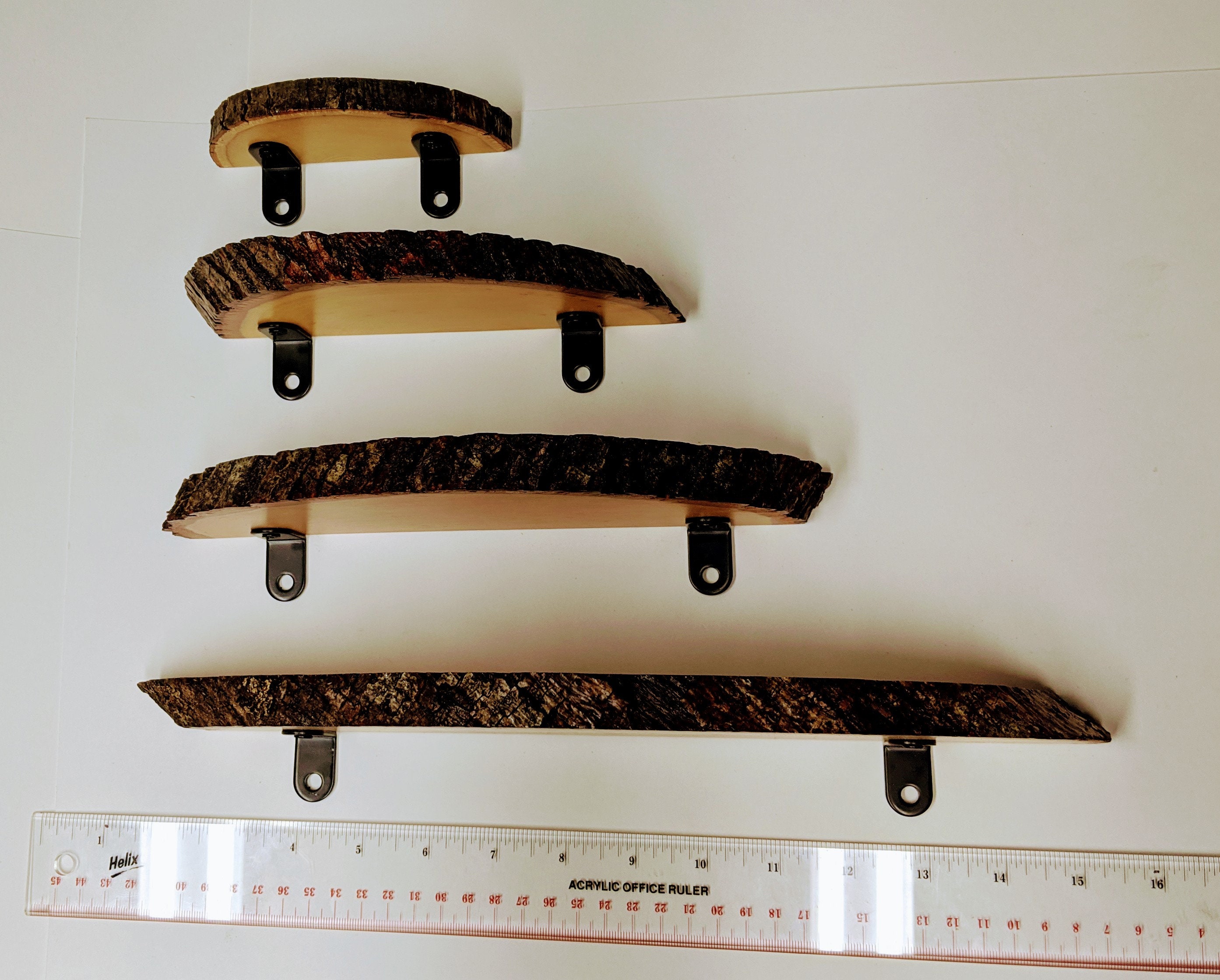 Small Nature Spirit Shelf With Live Edge | Etsy