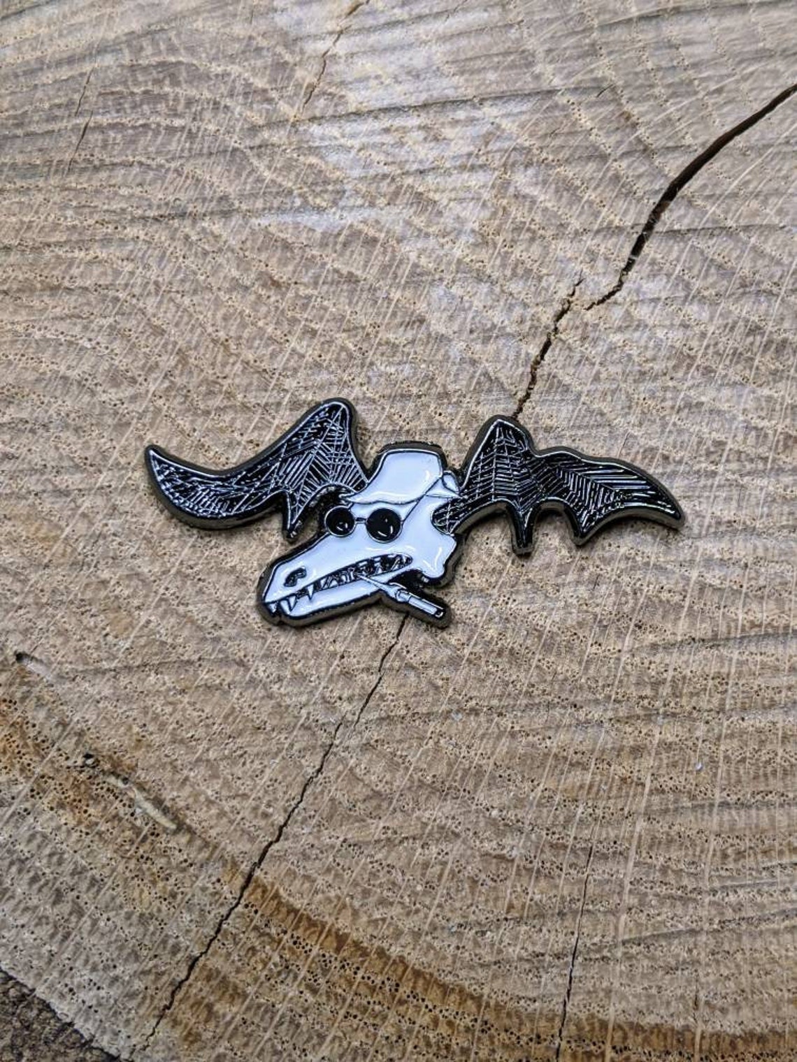 Spirit of Gonzo Bat Pin - Etsy