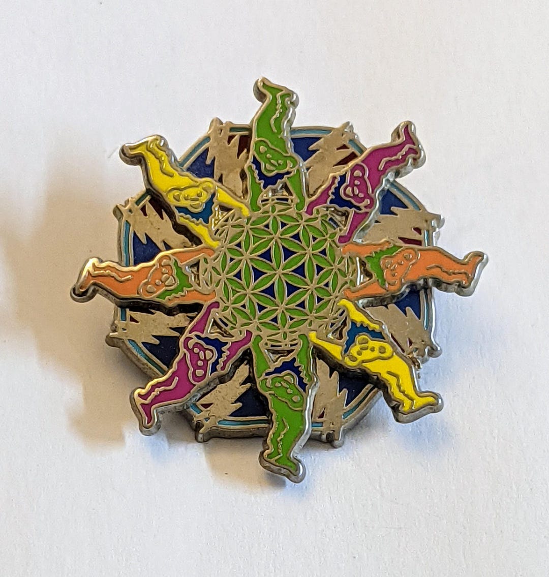 Grateful Dead Vintage Spinner Pin - Etsy